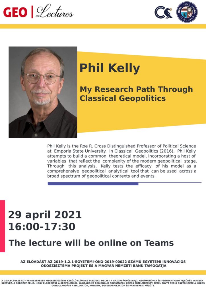 GeoLectures: Phil Kelly – My Research Path Through Classical ...
