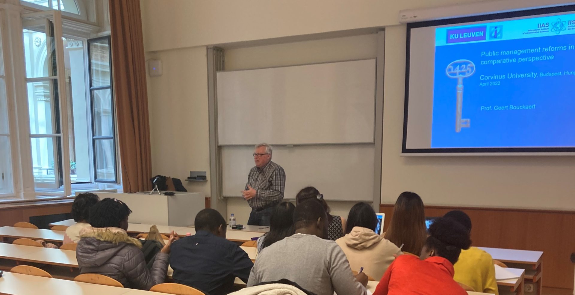 Prof. Geert Bouckaert’s guest lecture at the Institute of Economics and ...
