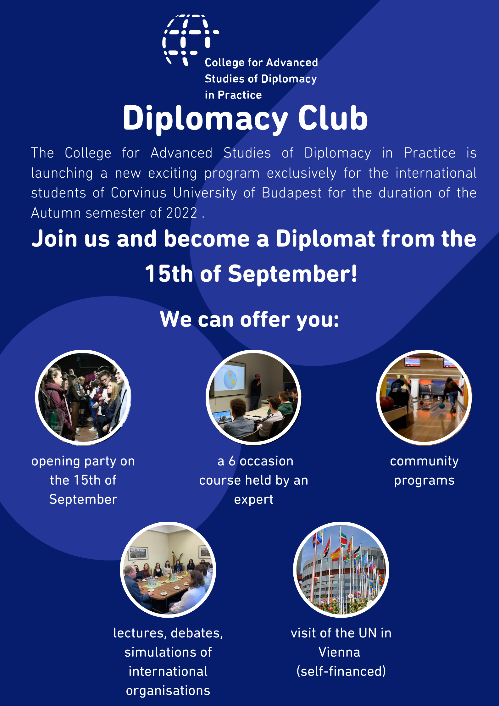 Diplomacy Club for the international students - Corvinus University of ...