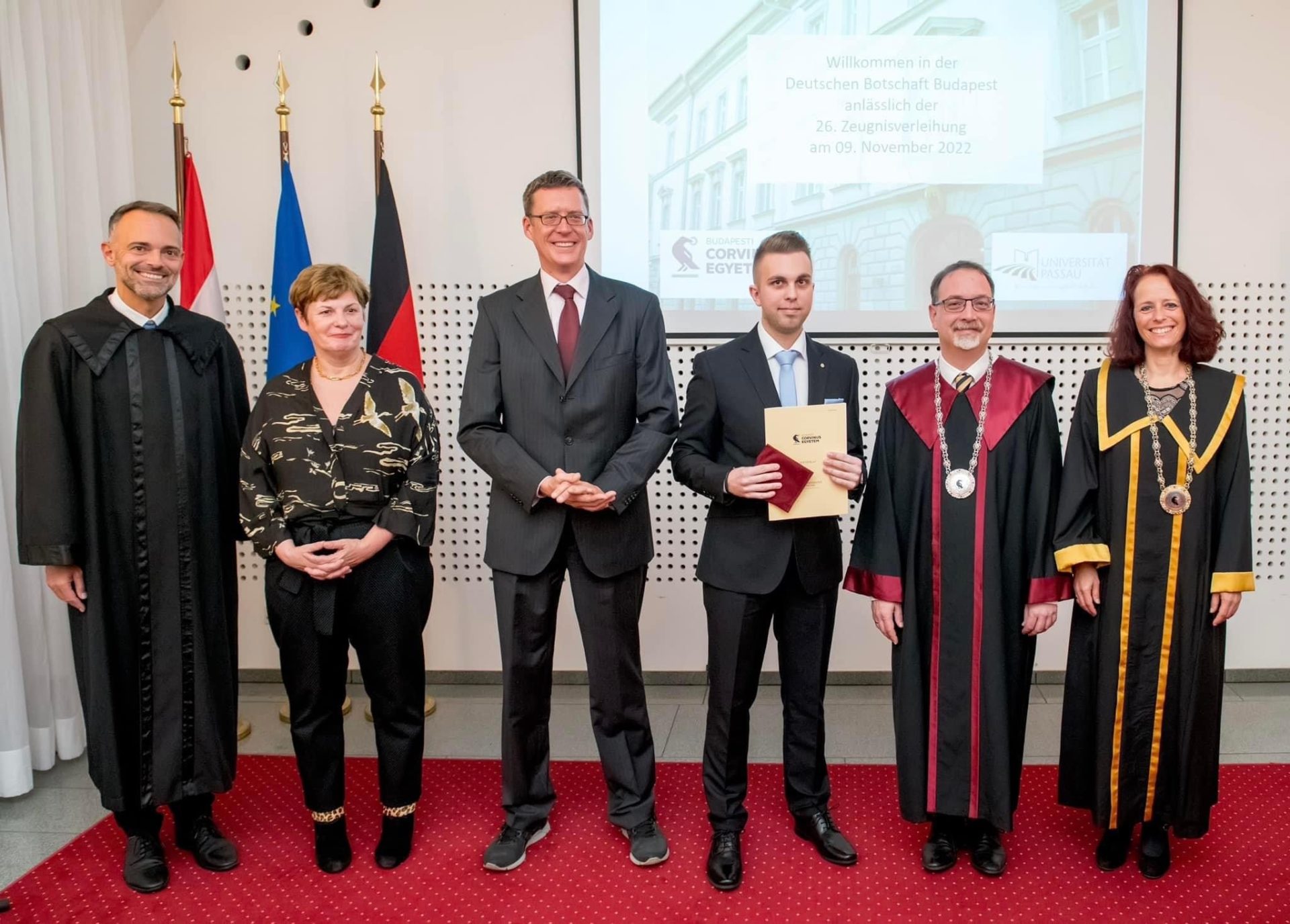 Forty-five students received their diplomas in the joint German ...