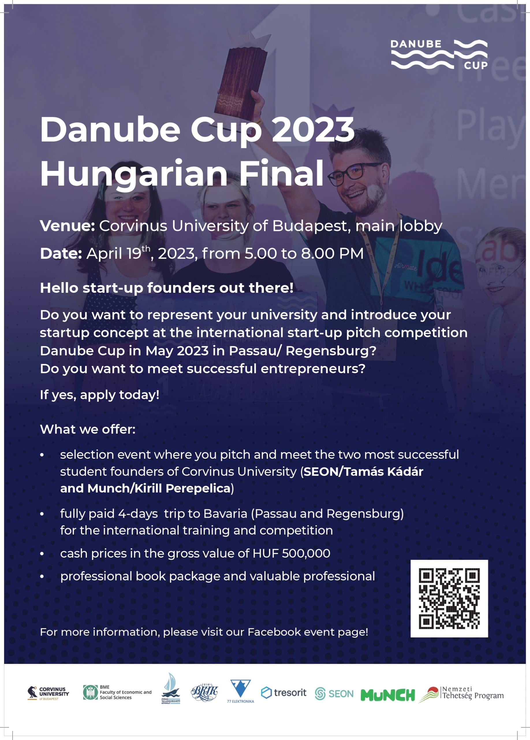 Danube Cup 2023 Hungarian Final with SEON and Munch - Corvinus ...