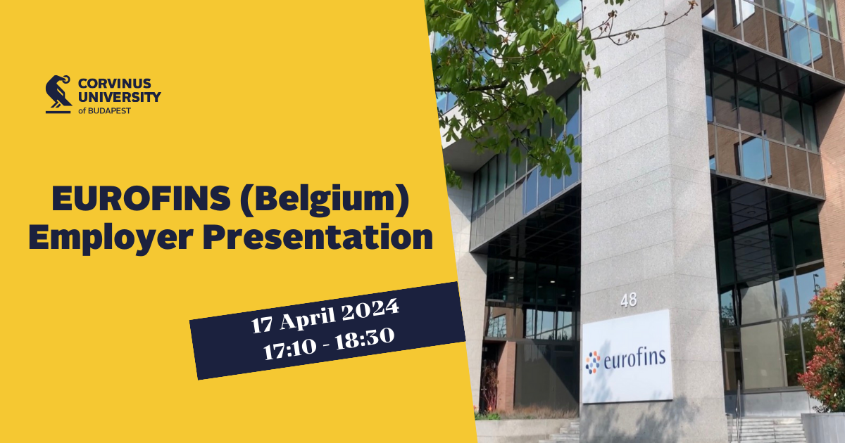EUROFINS – Employer Presentation - Corvinus University of Budapest