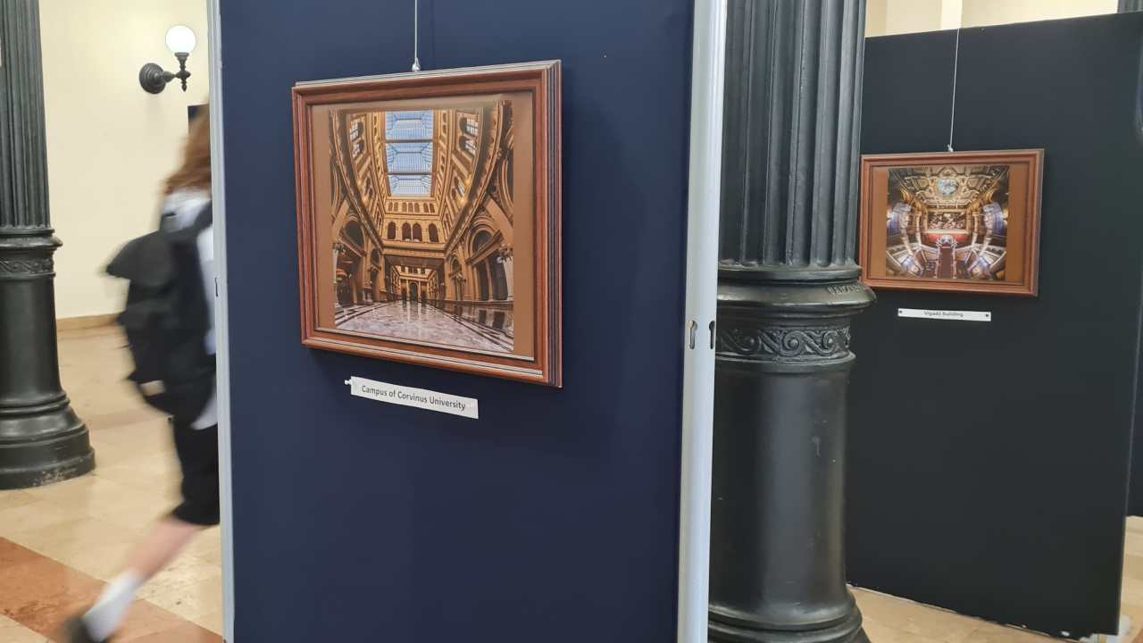 The wonders of Budapest, the spaces of Corvinus through the eyes of an ...