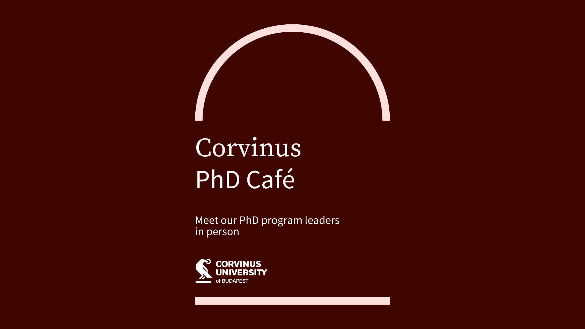 PhD Café 2025 - Corvinus University of Budapest