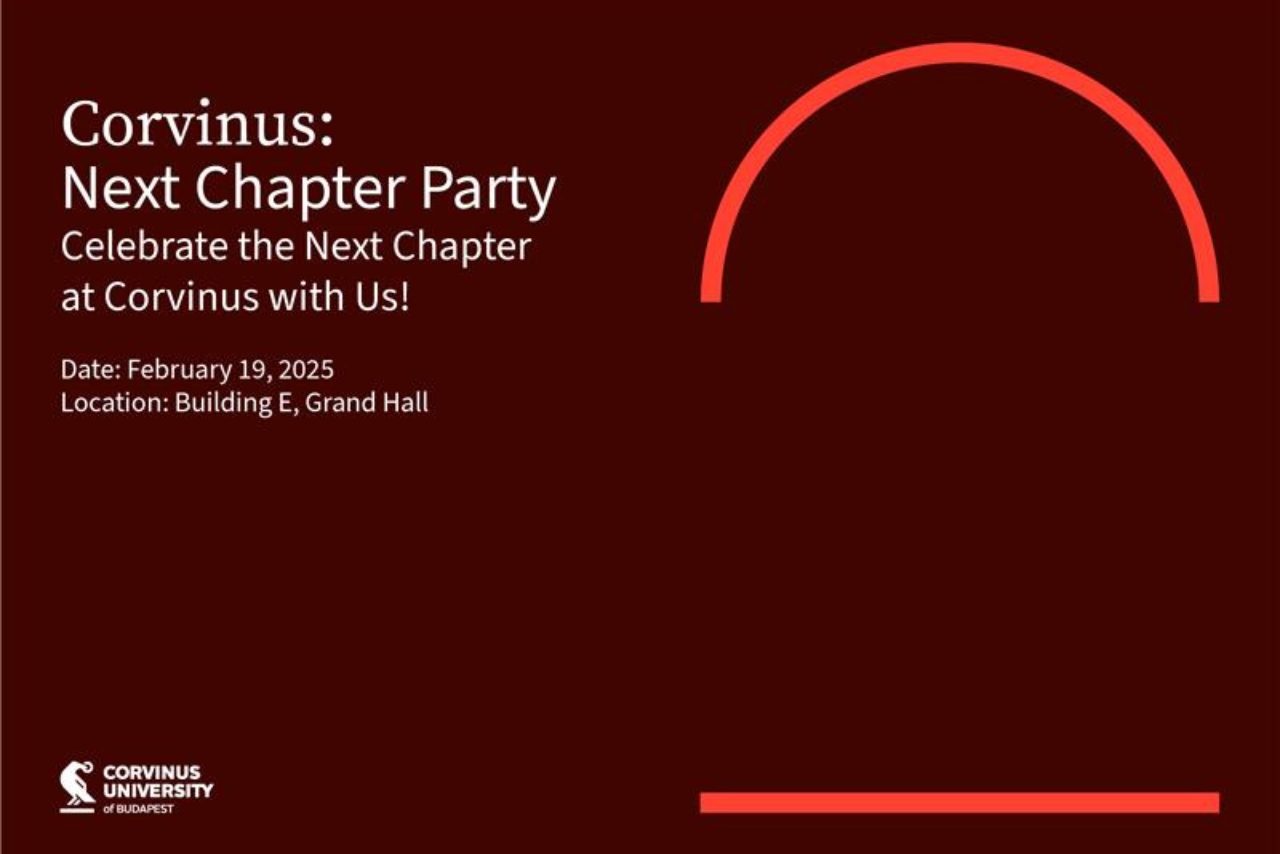 Corvinus – Next Chapter Party: Be Part of the Next Chapter! - Corvinus ...