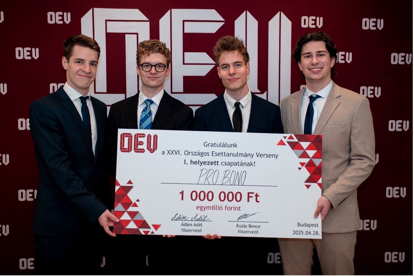 New Corvinus success at The National Case Study Competition (OEV ...